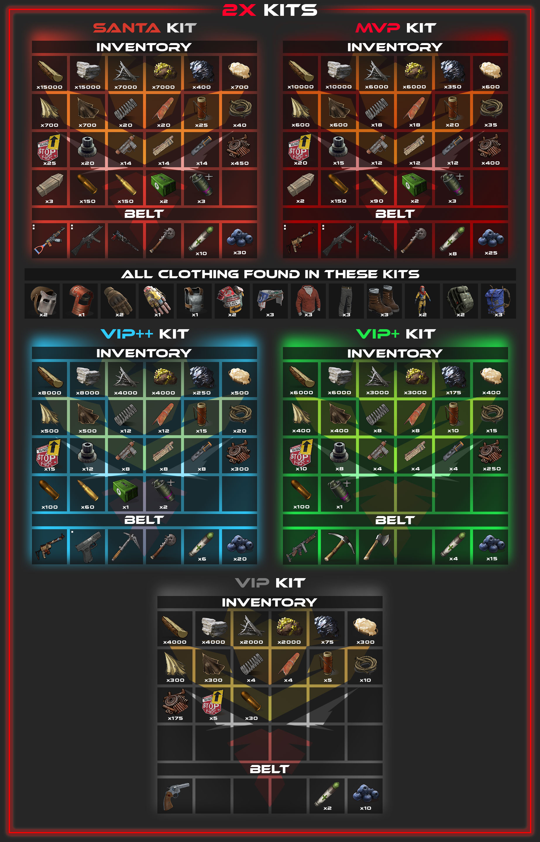 WarBandits · ⚡Ranks Bundle⚡ LIFETIME