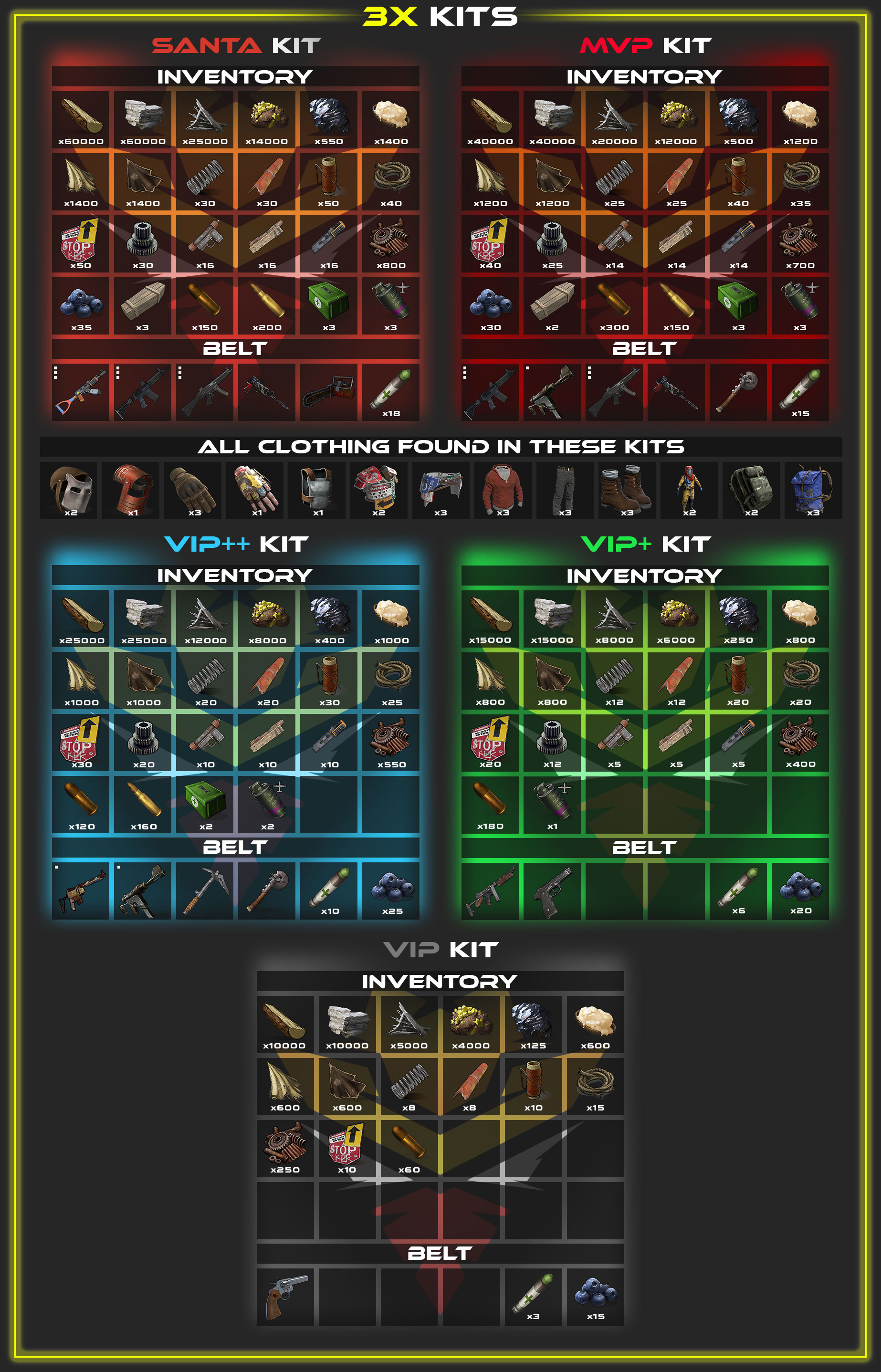 WarBandits · ⚡Ranks Bundle⚡ LIFETIME